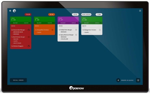 Speed Up Takeaway: Integrated Kitchen Display Screen Software | Epos Now